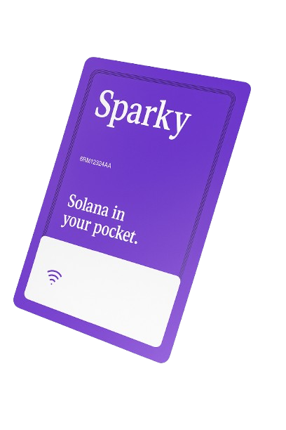 Sparky - Revolutionary Solana Gift Cards